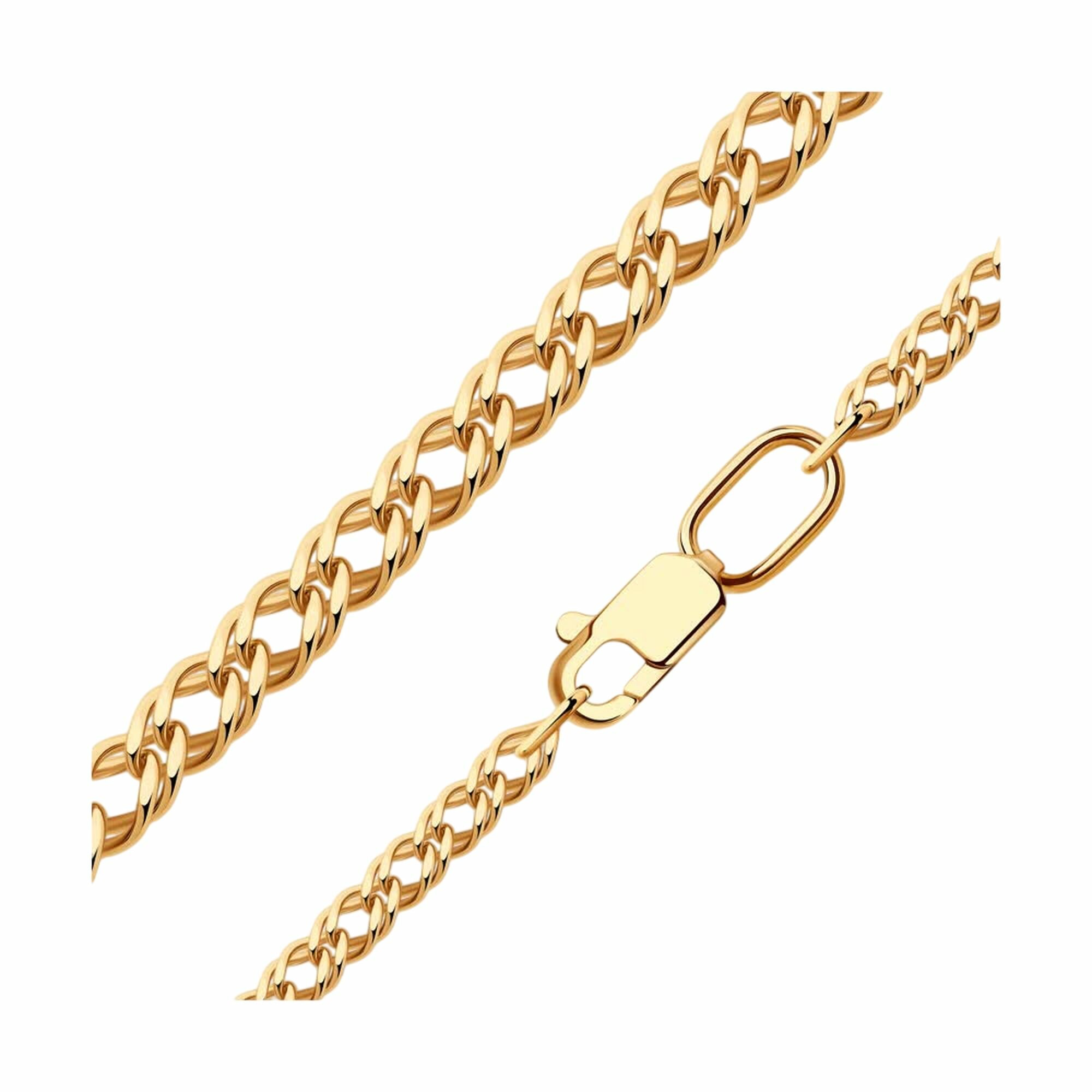 Цепь красное золото, 585 проба