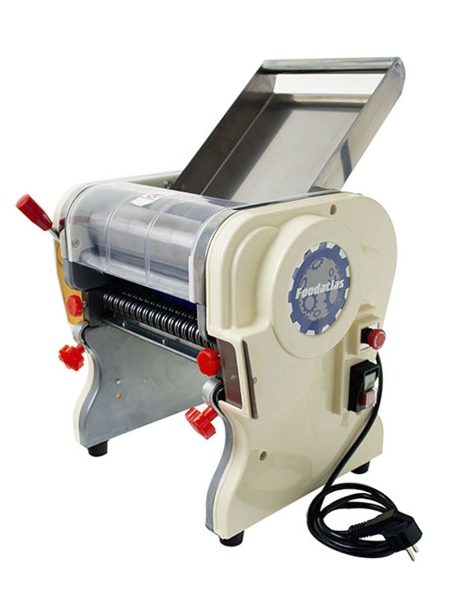 Тестораскатка - лапшерезка электрическая DHH-220CM Foodatlas, размер лапши 2*6 мм.