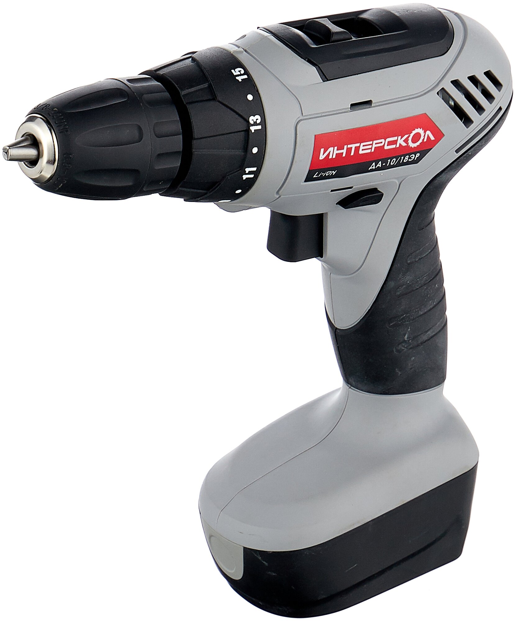 Дрель-Шуруповерт аккумуляторная Интерскол ДА-10/18В 44 минимакс АПИ 759.2.2.45