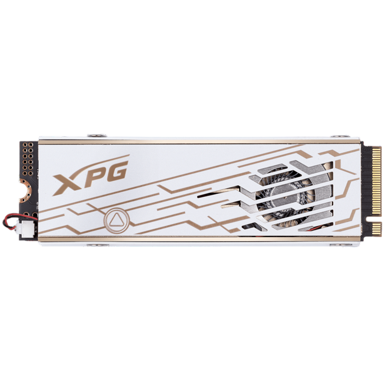 Твердотельный накопитель ADATA SSD XPG MARS 980 PRO SMAR-980P-1TCI, 1000GB, M.2(22x80mm), NVMe, PCIe 5.0 x4, 3D NAND, R/W 14000/10000MB/s, IOPs 1 600 000/1 650 000, TBW 740, DWPD 0.4, with Heat Sink, гарантия 5 ЛЕТ