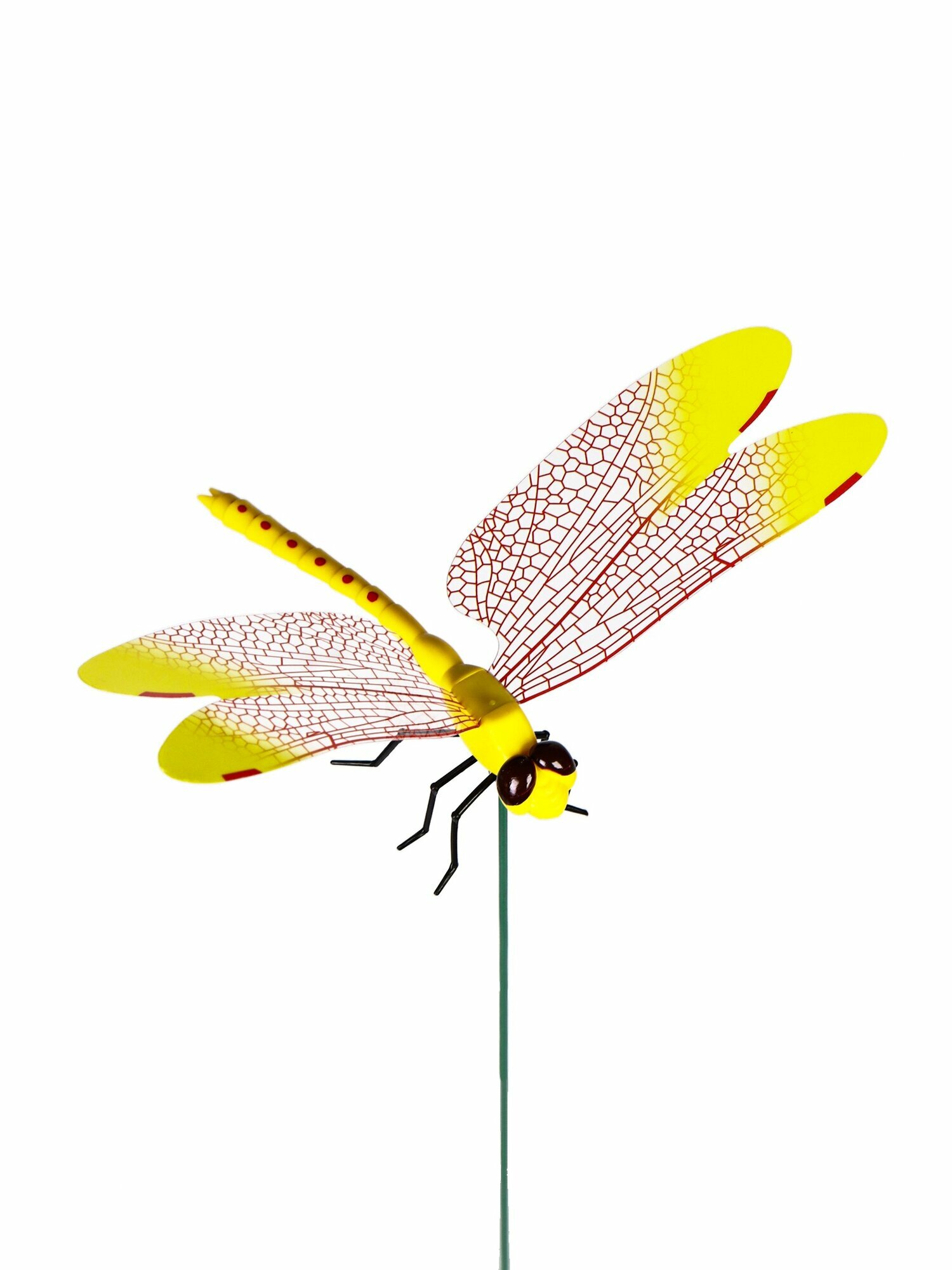 Штекер «Стрекоза Сенди», 14×9 см/45 см, набор 6 шт, Микс