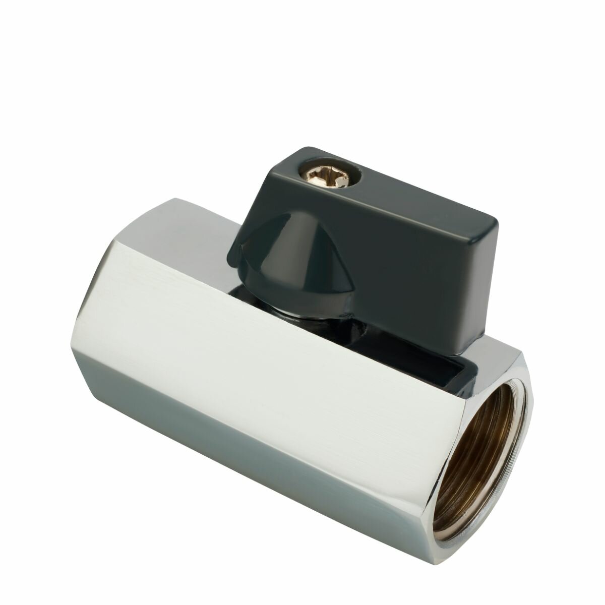 Кран шаровой муфта/муфта мини AQUALINK 1/2"