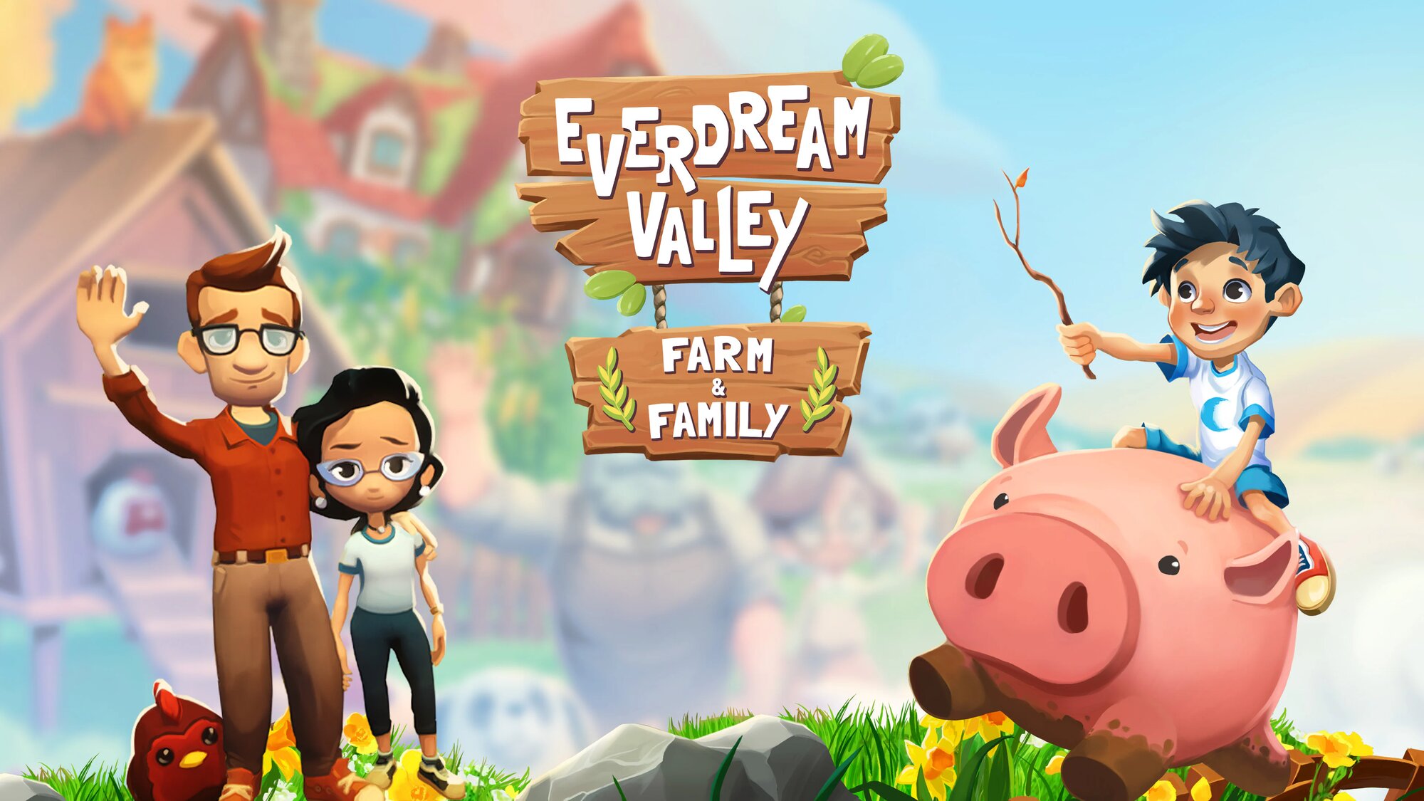 Everdream Valley Farm Family Pack для Sony PlayStation | PS4 и PS5 | Игра навсегда | Быстрая доставка (Турция)