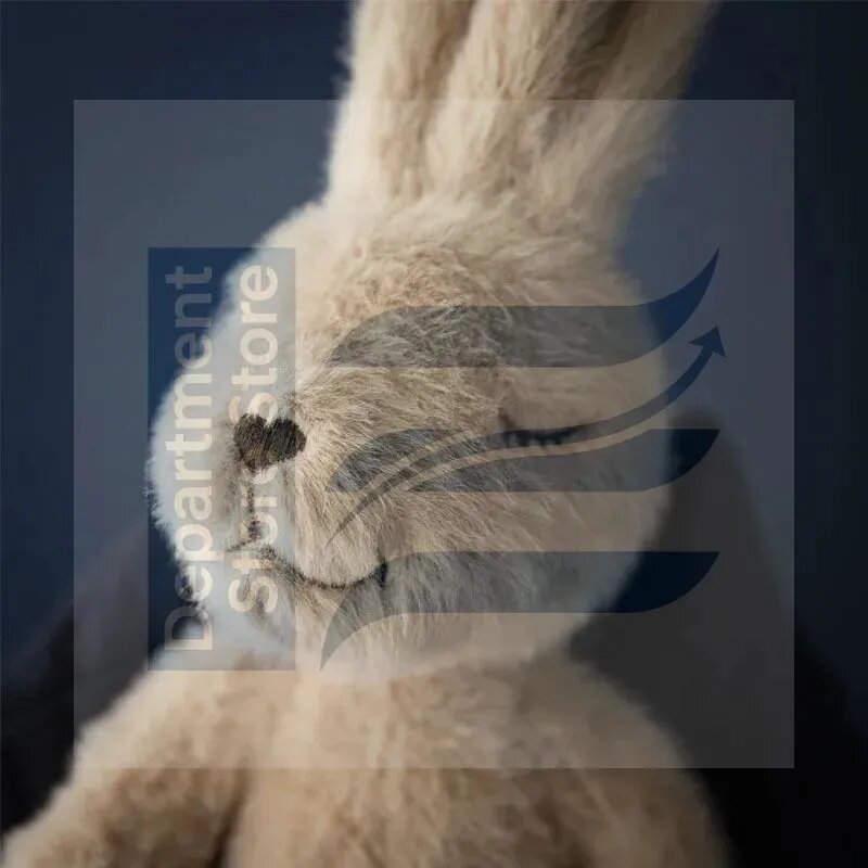 Плюшевые игрушки Кролик , дизайнерская серия кукол, куклы из искусственного соболя верблюжьего цвета