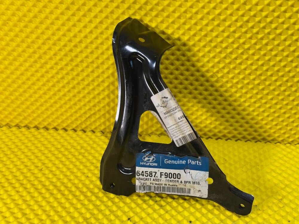 Кронштейн крыла правый Hyundai Solaris 2017