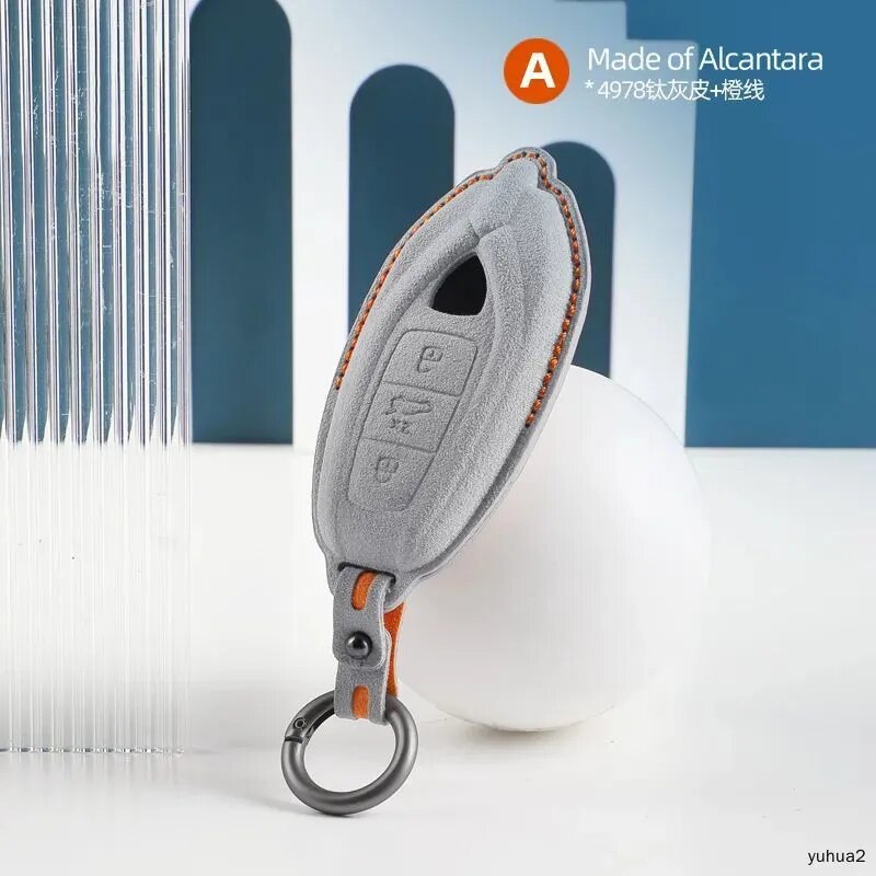 Urus/Uracan/Avenador remote key compatible with Lamborghini Чехол для ключа итальянская алькантара / Чехол для ключа