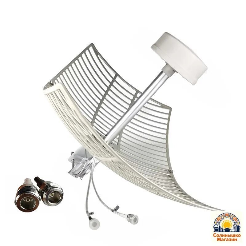 Параболическая сетевая антенна UWB для увеличения сигнала на большие расстояния, все доступные полосы, ZTE HUA WEI, 3G, 4G, 5G, 698- 6000мгц