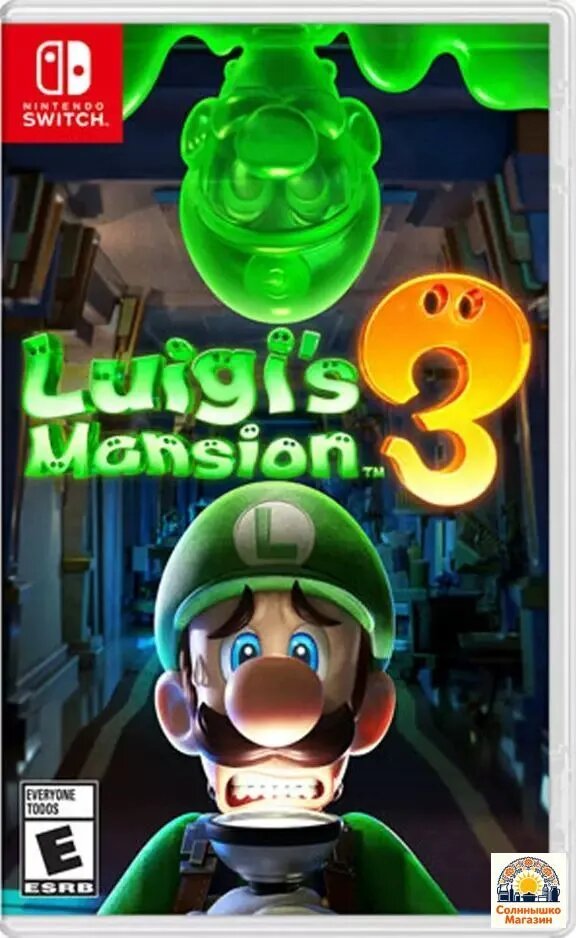 Игра Игра Luigi's Mansion 3 (Nintendo Switch, Nintendo Game & Watch, Английская версия)