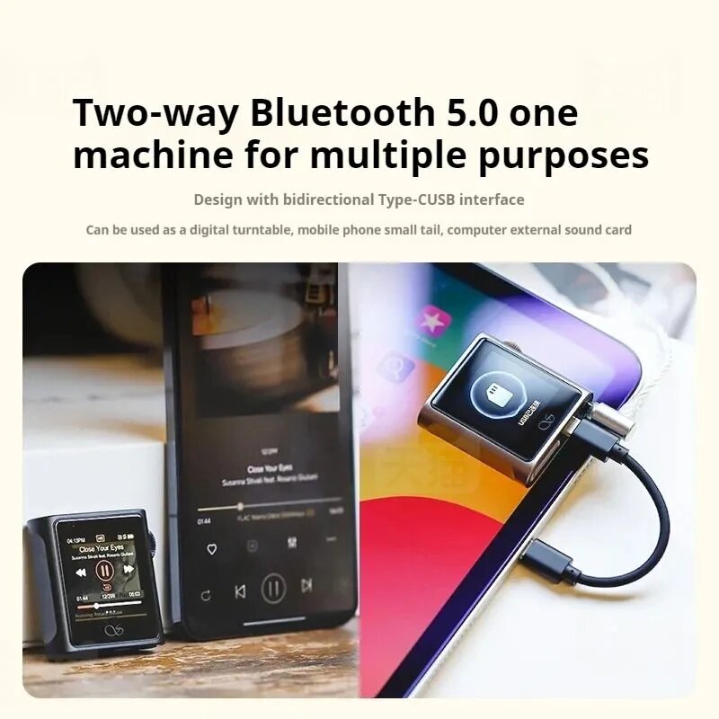 MP3-плеер портативный, цвет черный, FM-тюнер, сенсорный экран, воспроизведение фото, для спорта и дома — фото 1