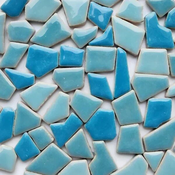 Многоугольные фарфоровые мозаичные плитки для рукоделия