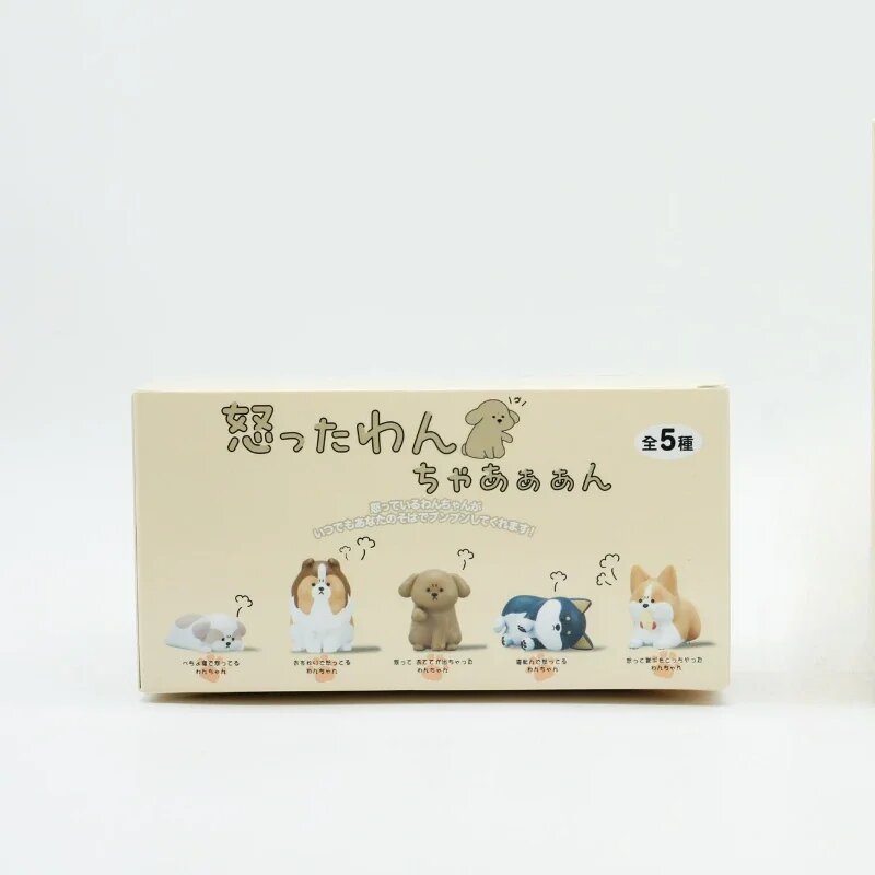 Коллекционная Фигурка-игрушка Angry Cute Pet Dog Blind Box: Серия Kawaii Animal (Шиба-ину, Пемброк, Корги) Для Взрослых (18+)
