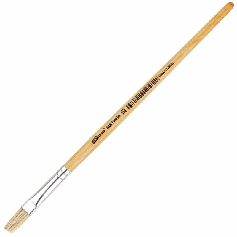 5 кистей ArtSpace "щетина" №10 плоская (BHF10_14582)