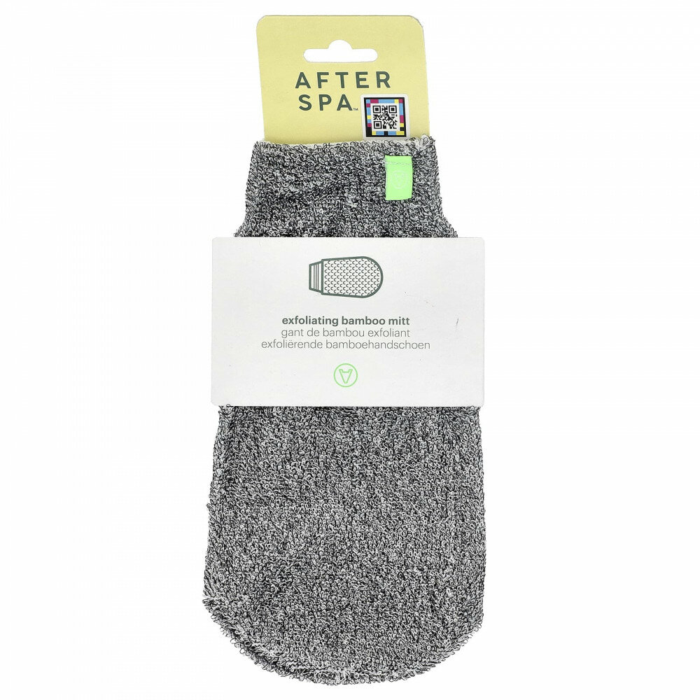 AfterSpa, Отшелушивающие бамбуковые рукавицы, 1 рукавица