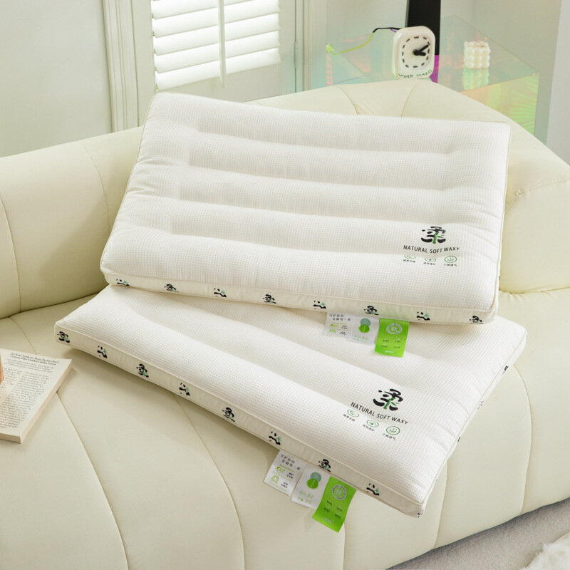 Новая подушка для взрослых, подушка для поддержки шеи для родителей и детей, подушки разных размеров, ультрамягкая подушка для поддержки шеи в китайском стиле с изображением панды.