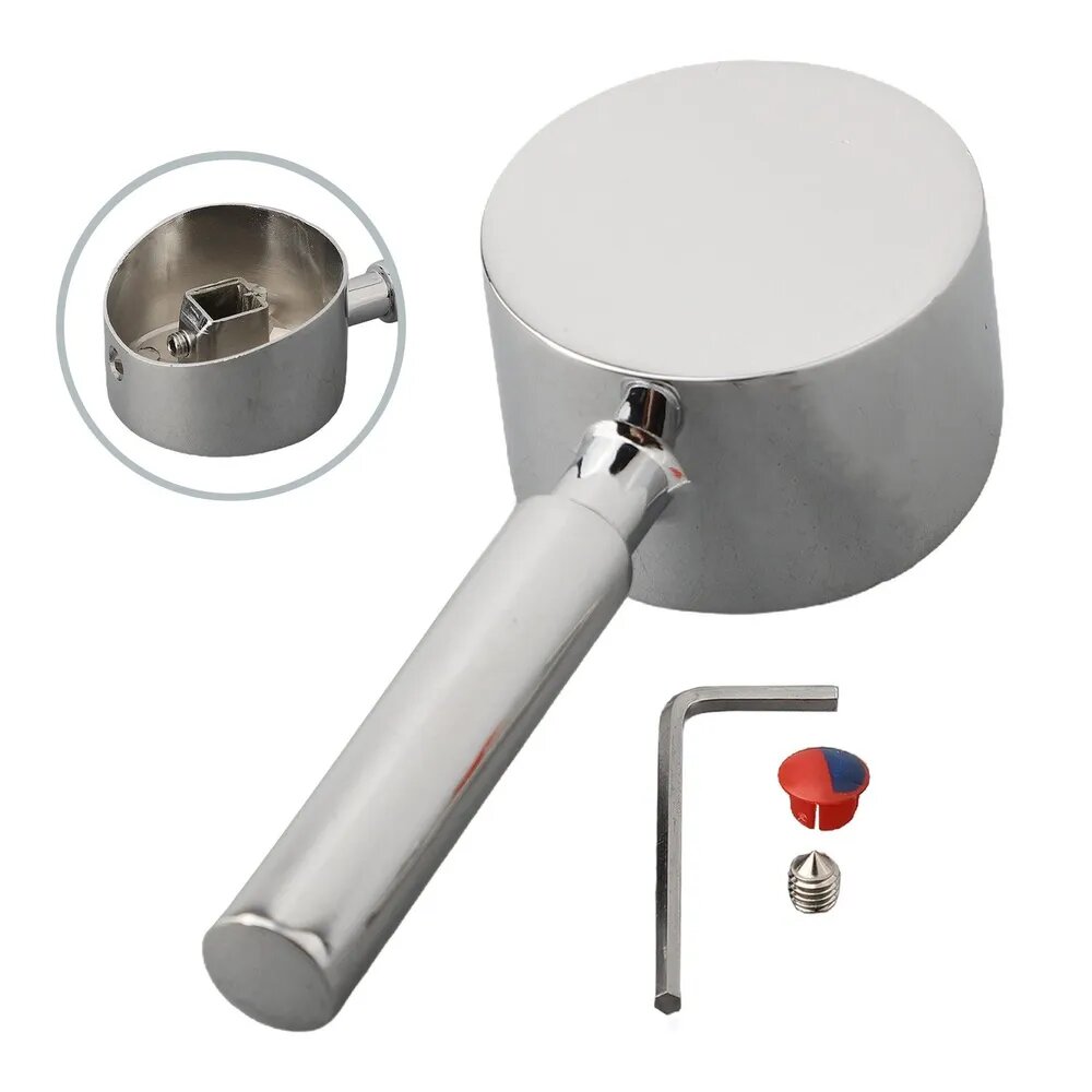 Металлическая ручка крана