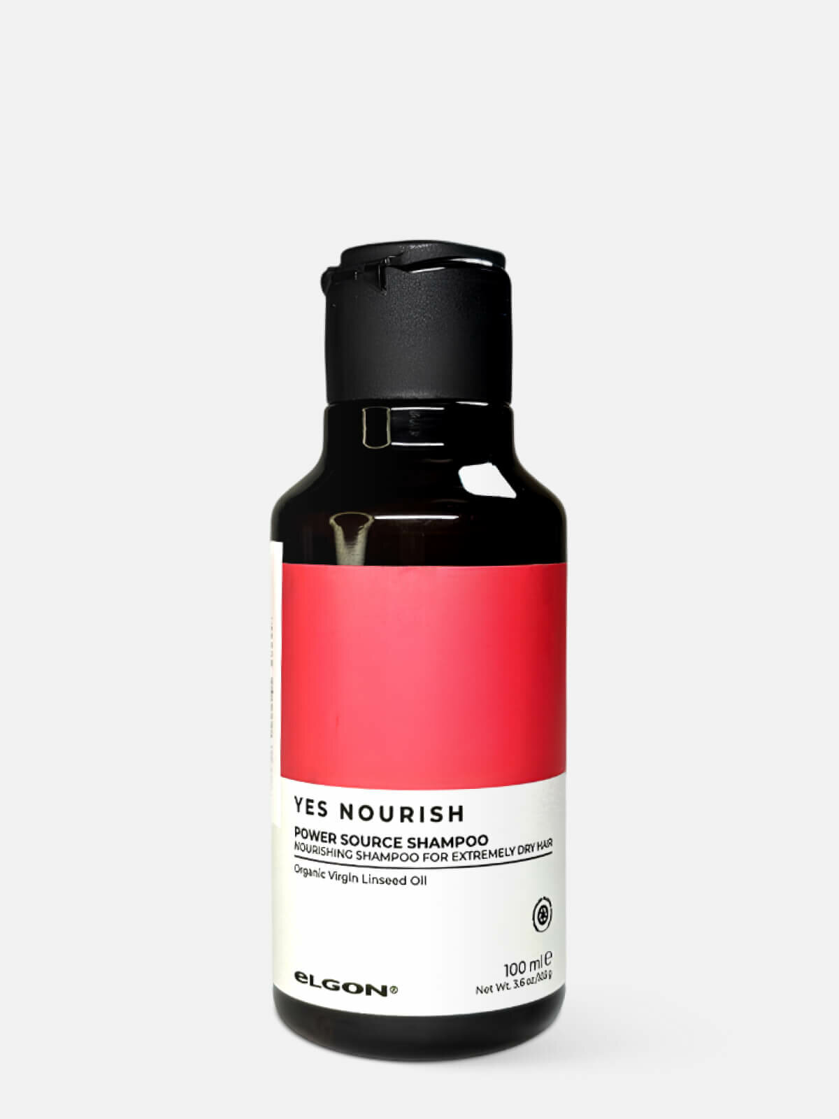 Шампунь питательный для сухих нормальных, толстых и густых волос Elgon Yes Nourish, 100 мл
