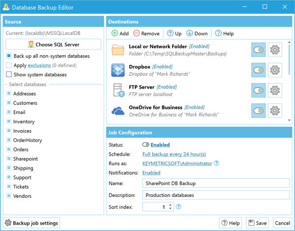 SQL Backup Master 5 Ключ (2 PCs) • Цифровой ключ • регион Весь мир