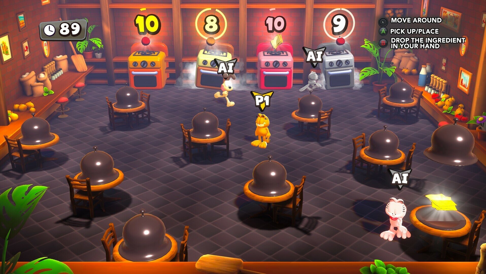 Garfield Lasagna Party PC Steam Ключ • Активация Steam • регион Весь мир