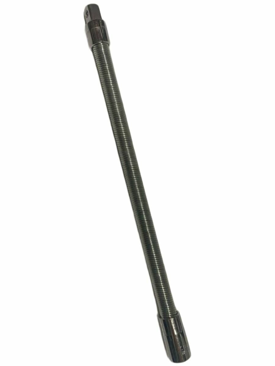 Удлинитель гибкий 1/2" (350 мм) PRO, хромованадиевая сталь, серебристый.