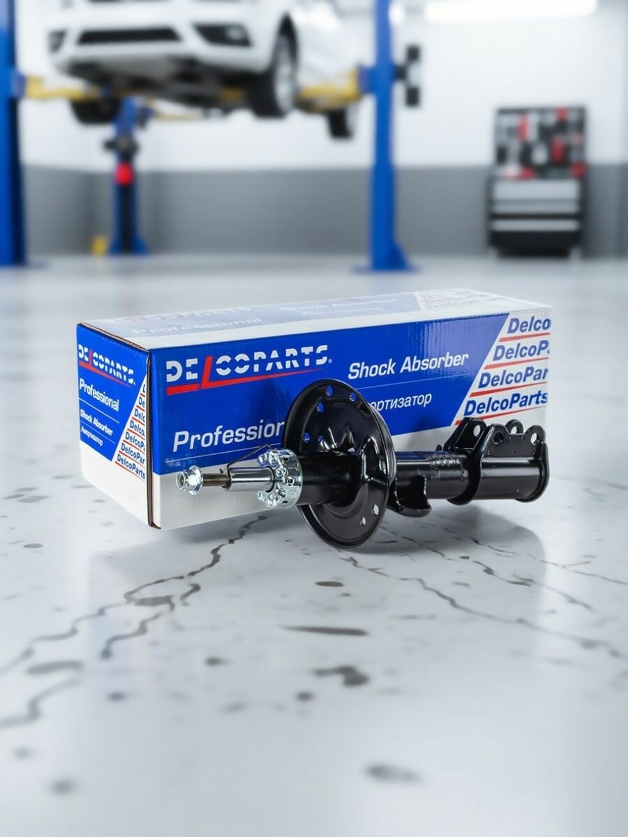 Стойка амортизационная передняя правая для Opel CORSA D, CORSA E; Опель Корса Д, Корса Е DelcoParts арт. 19351090