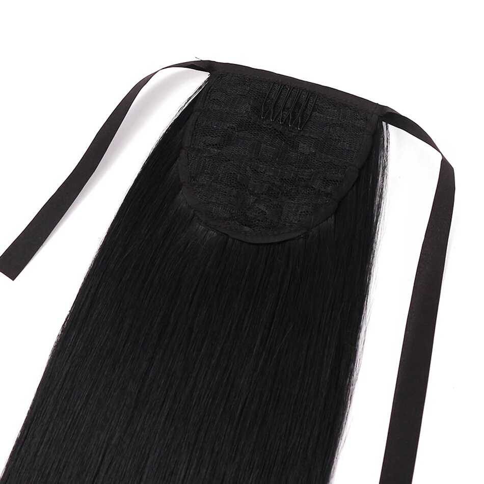 REAL BEAUTY конский хвост из натуральных волос 12-30 дюймов 20inch 100g Thick, 01