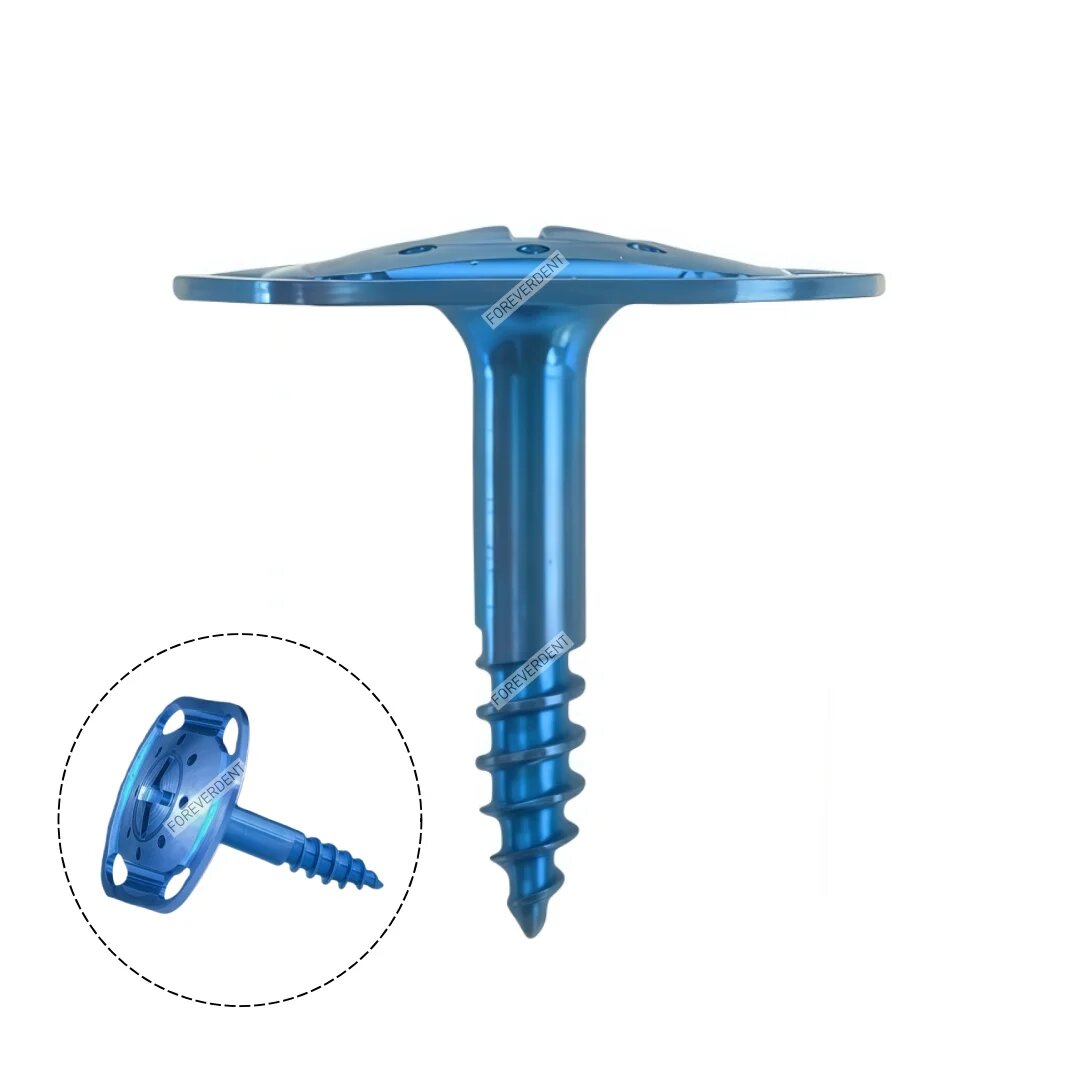 Стоматологические винты ACMEDENT GBR синие, Scew x2pcs, 10 мм