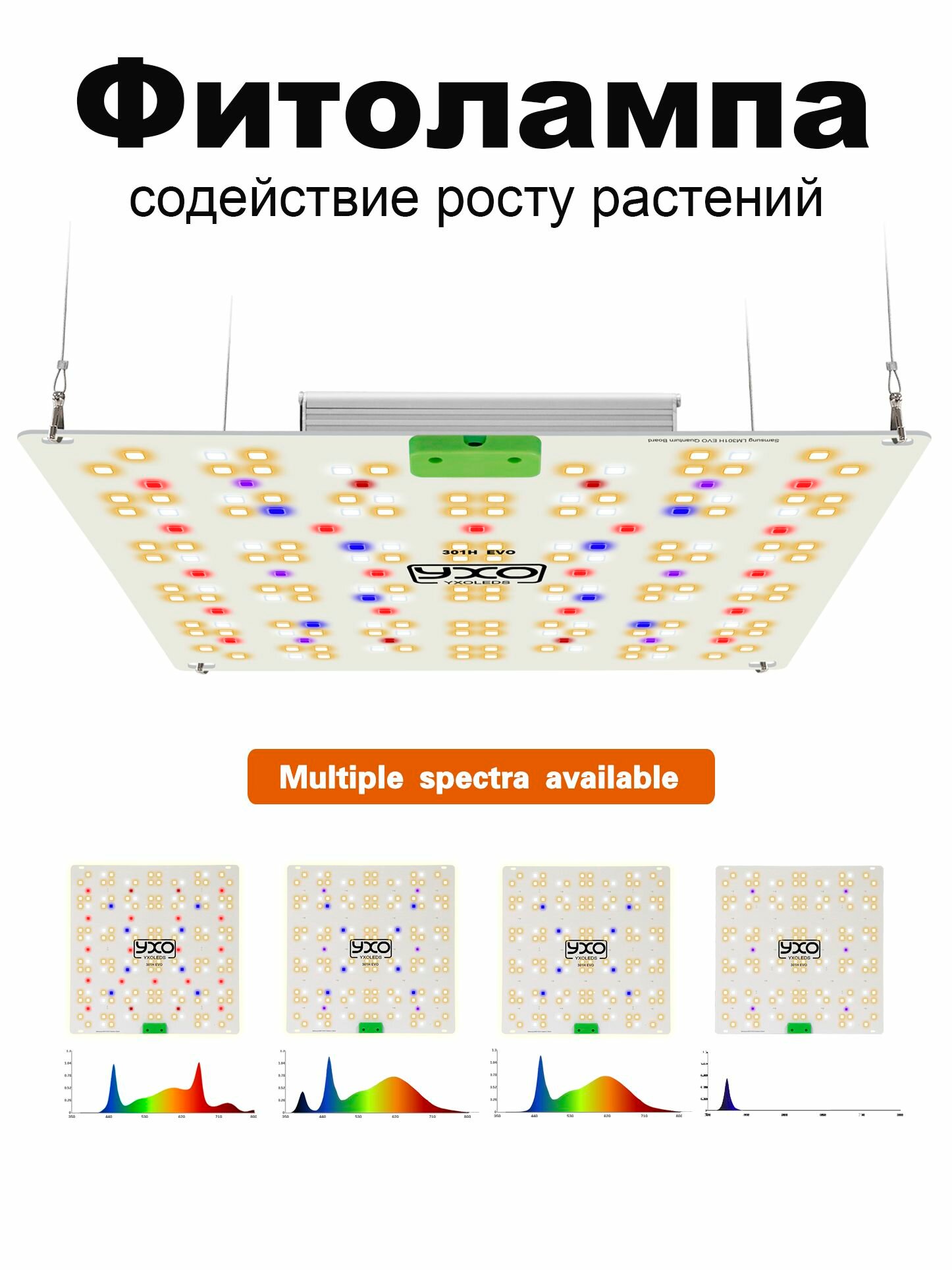 Quantum Board 120 Ватт диоды LM301H EVO / фитосветильник в гроубокс / фитолампа для растений