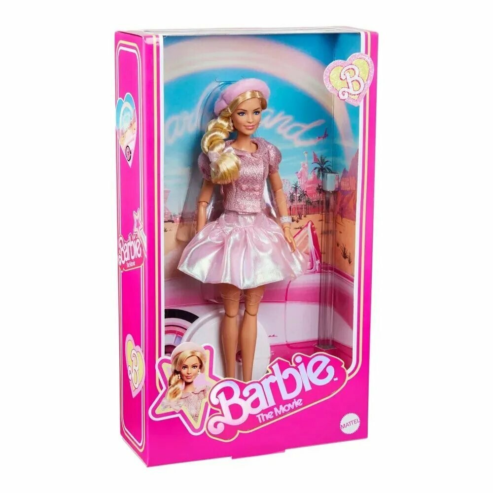 BARBIE The Movie Pink Puffy Dress кукла коллекционная