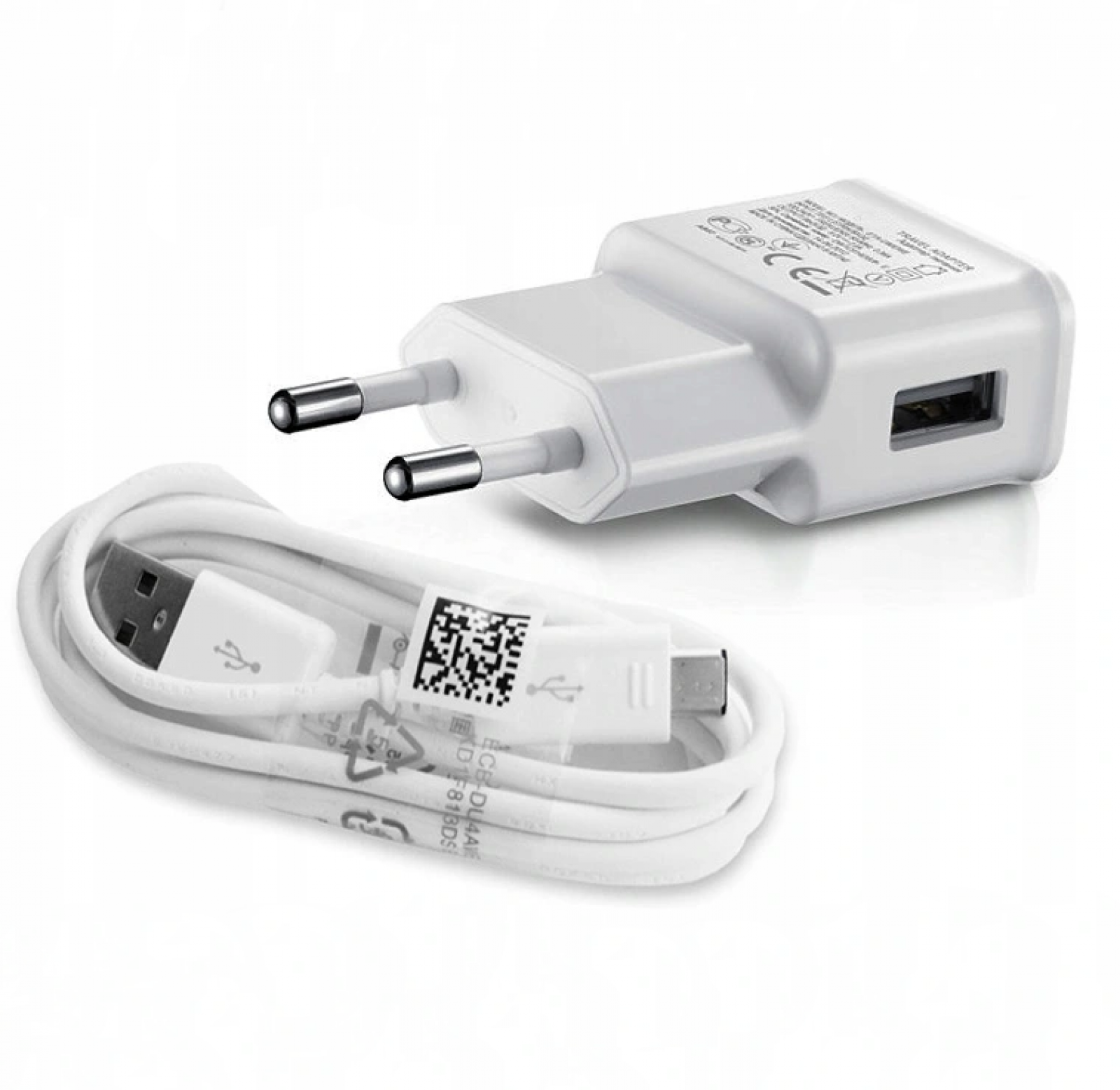 Сетевое зарядное устройство MyPads для Samsung Galaxy S5 SM-G900H/G900F с USB кабелем