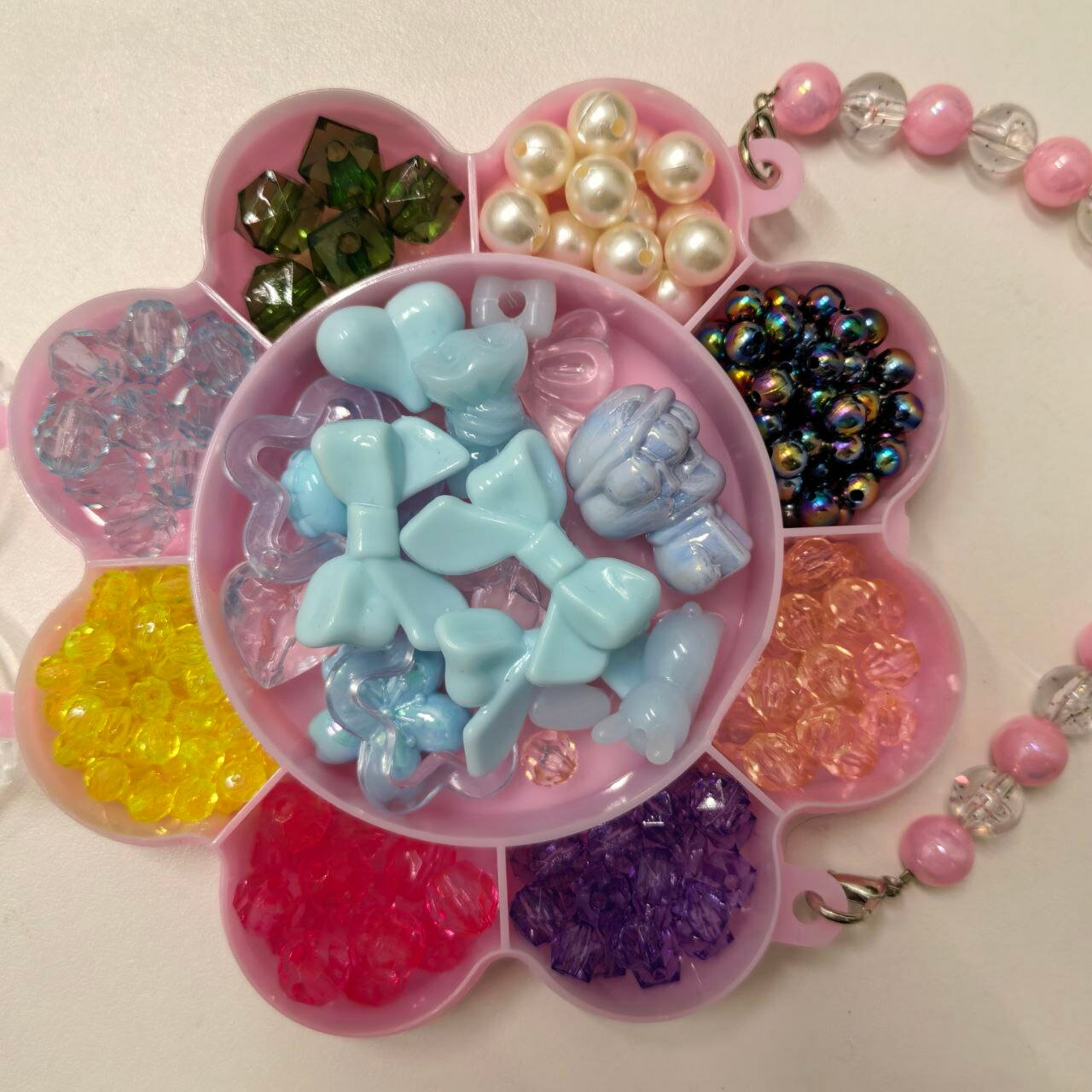 Набор из бисера "Яркие ромашки - 7"