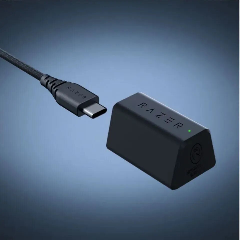 Razer HyperPolling Wireless черный Мышь USB Оптический лазерный датчик — фото 1