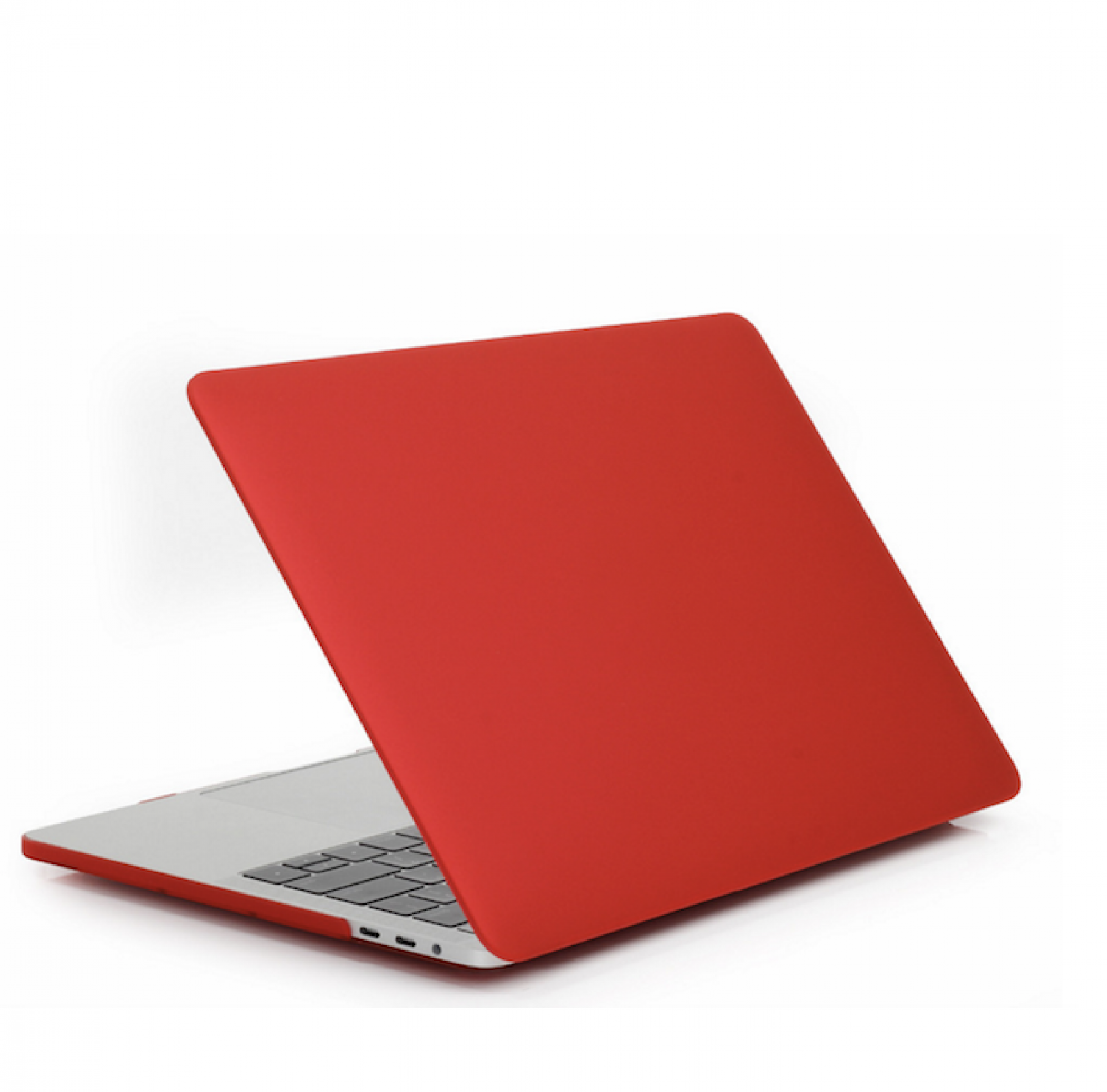 Панель-крышка MyPads для Apple MacBook Pro 13 2016 красная из прочного пластика