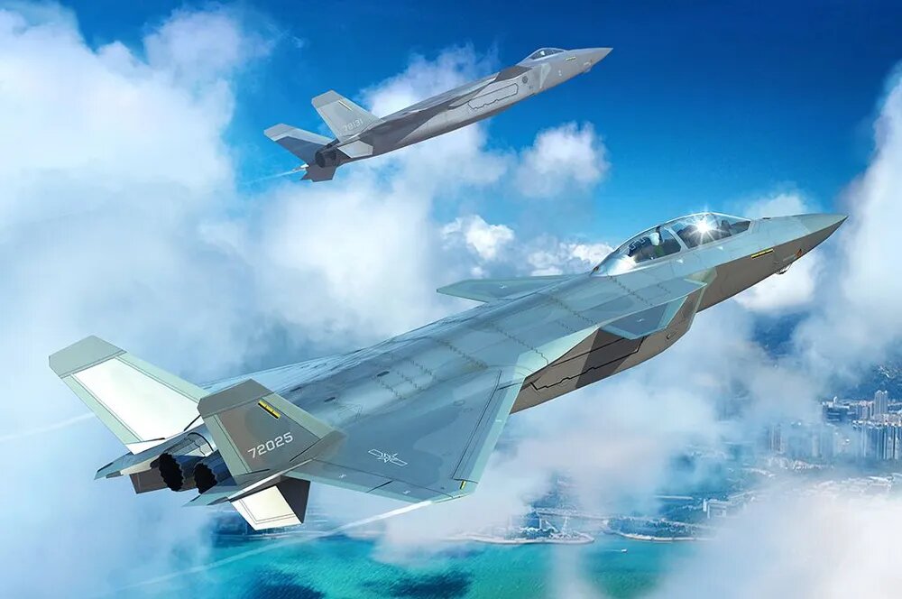 Trumpeter 05864 1/48 Китайский истребитель-невидимка J-20S Mighty Dragon