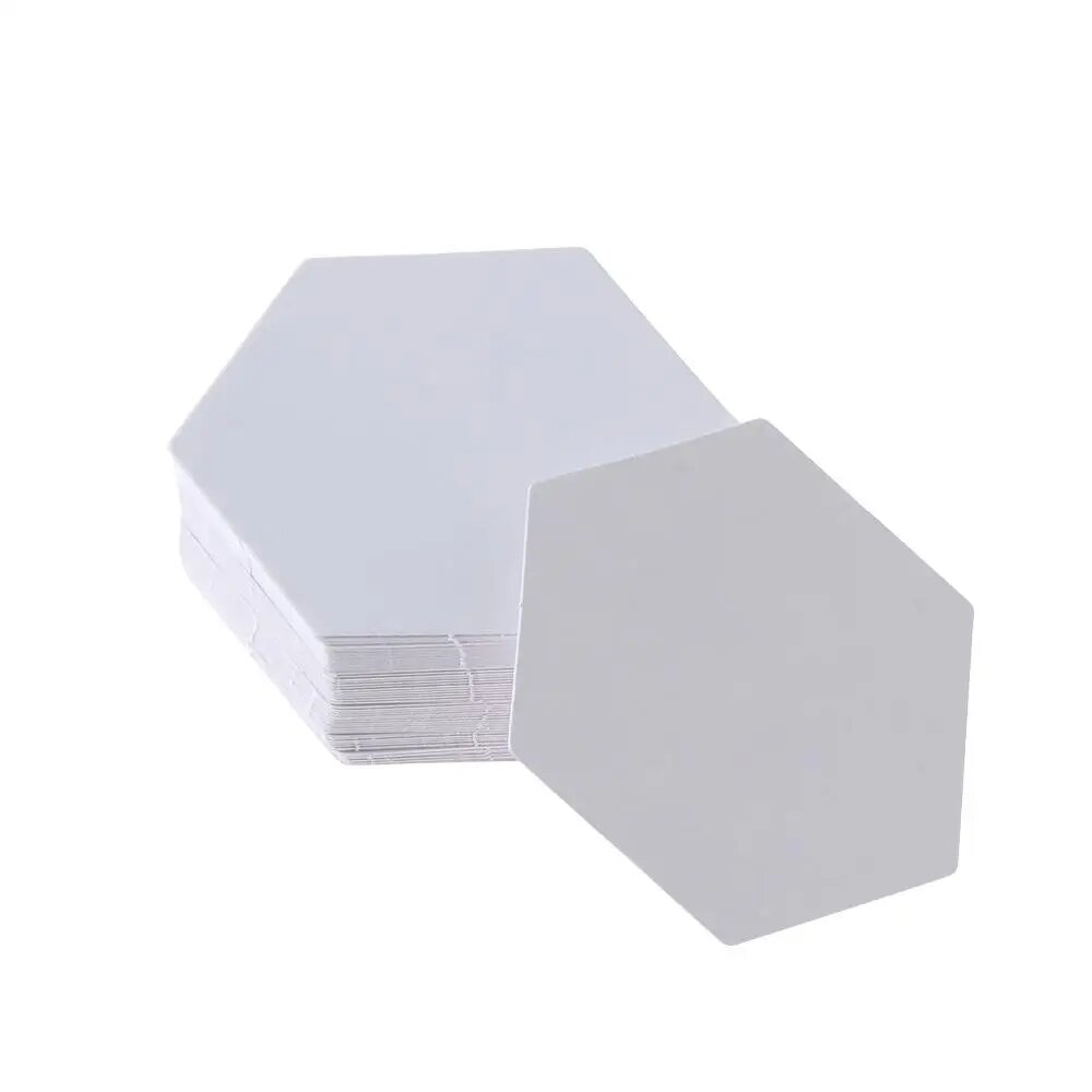 Бумажные шаблоны для квилтинга Hexagon 100 шт 26mm