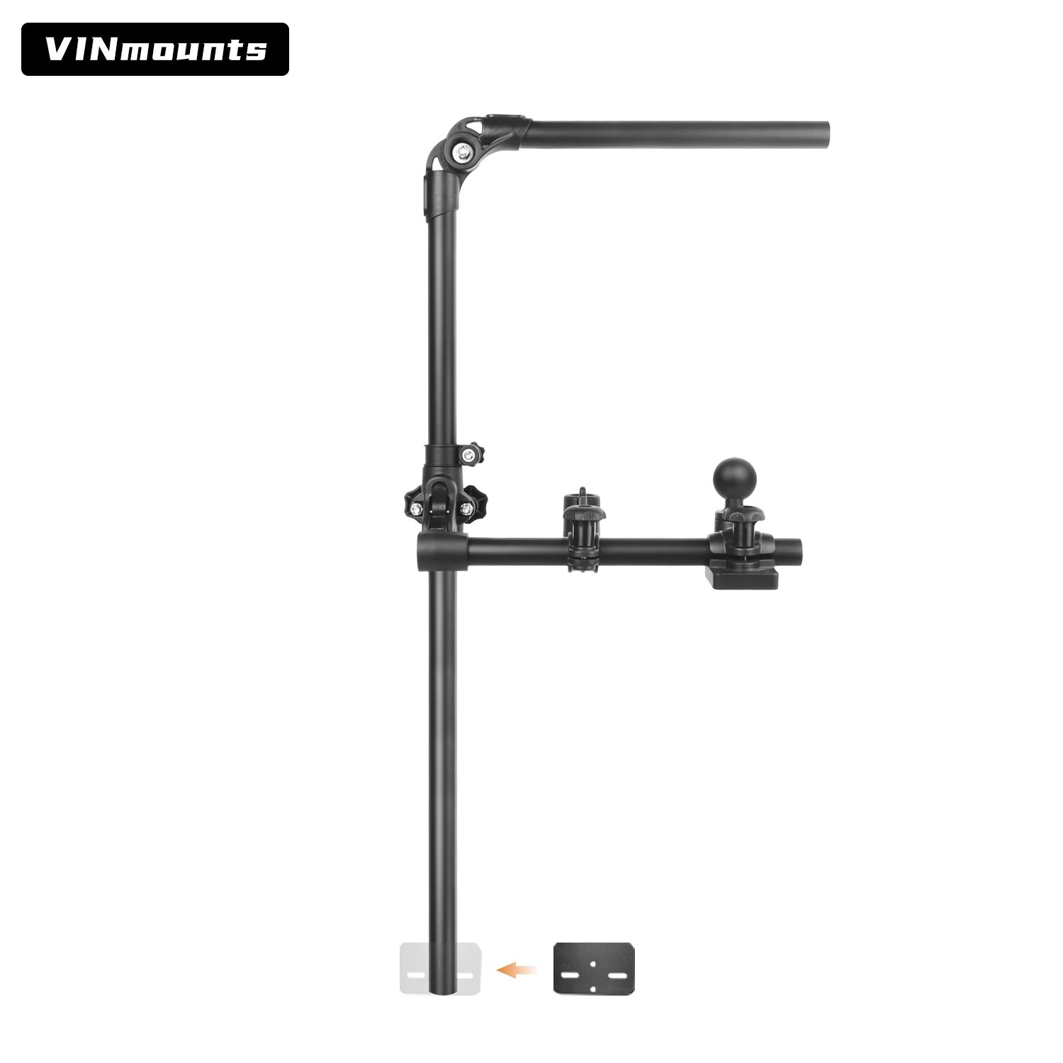 Крепление VINmounts для датчика Livescope Garmin LVS34 и Lowrance, длина 600 мм