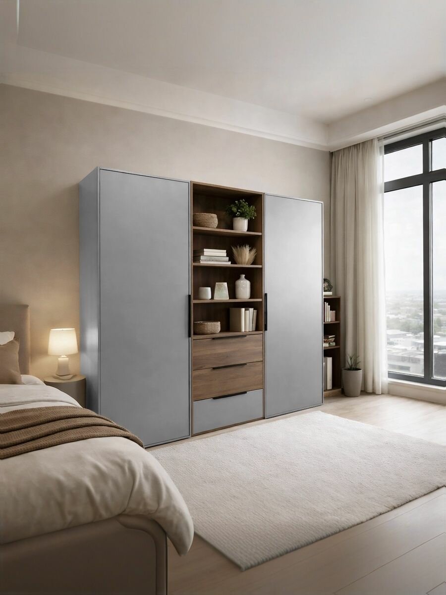 Шкаф распашной vittoria 240х56х220