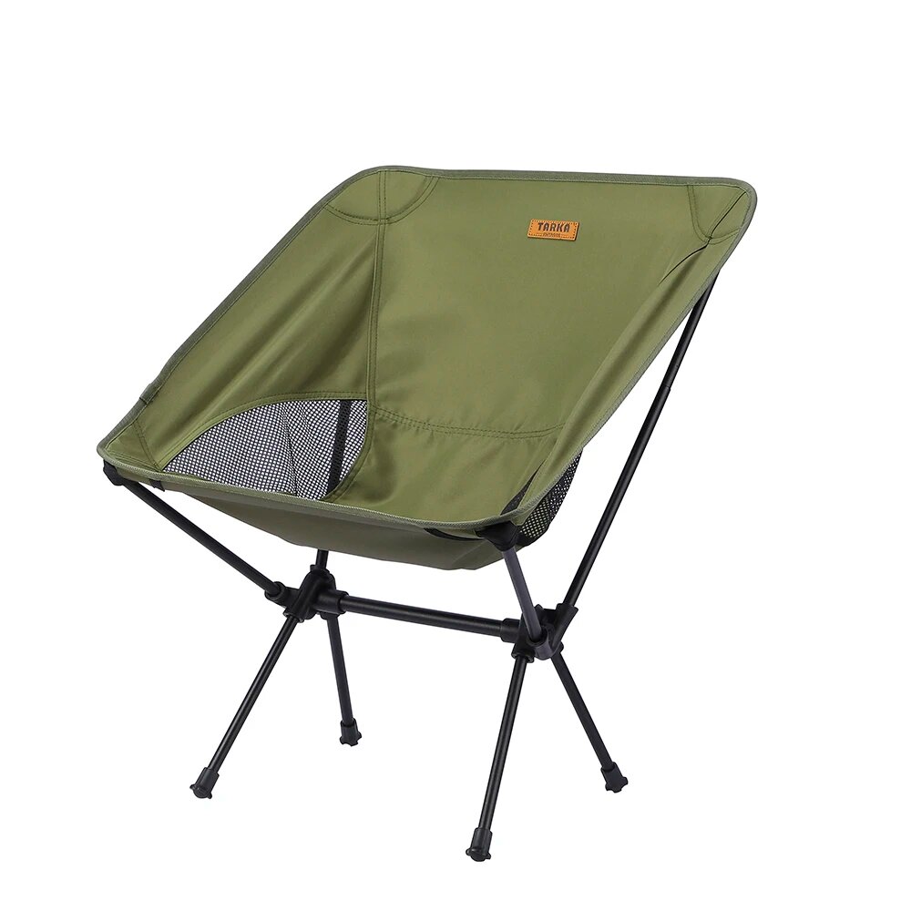 Набор складных стульев TARKA для кемпинга green-1pcs