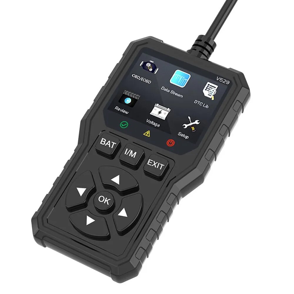 OBD2-сканер с цветным дисплеем 2,8 , диагностика двигателя, 35901 код неисправности