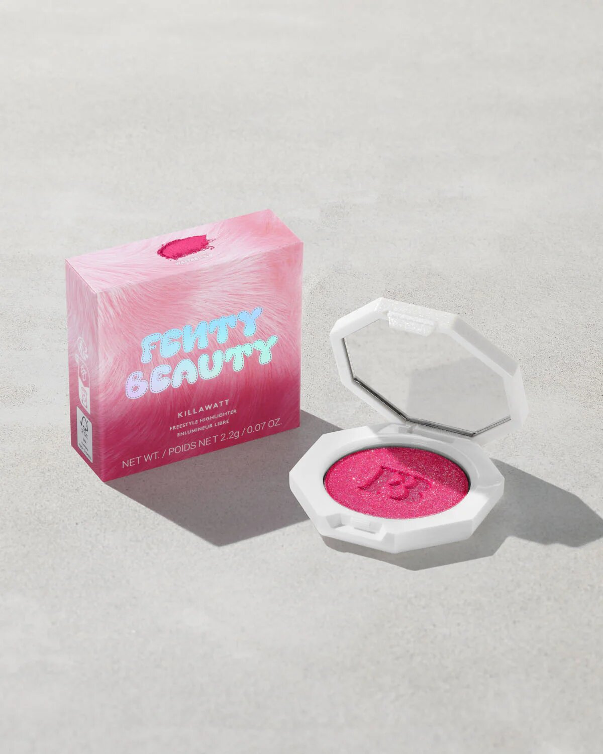 Fenty Beauty Хайлайтер Mini Killawatt Freestyle Highlighter 2.2 г, Wattab!*%#