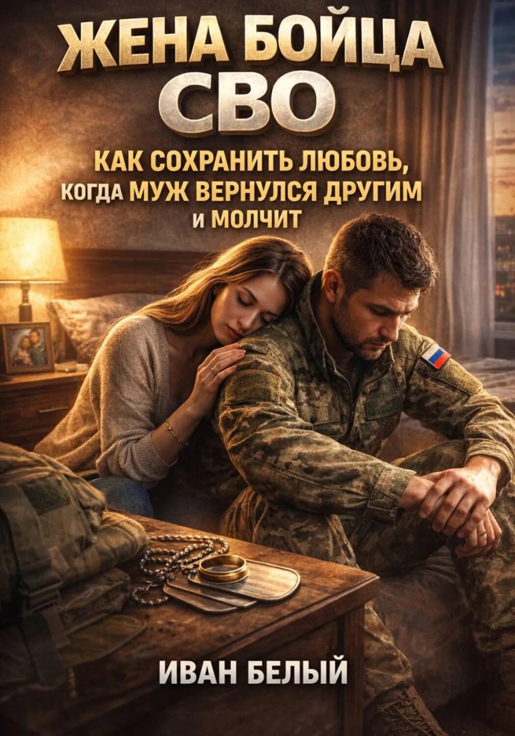 Жена бойца СВО: как сохранить любовь, когда муж вернулся другим и молчит [Цифровая книга]