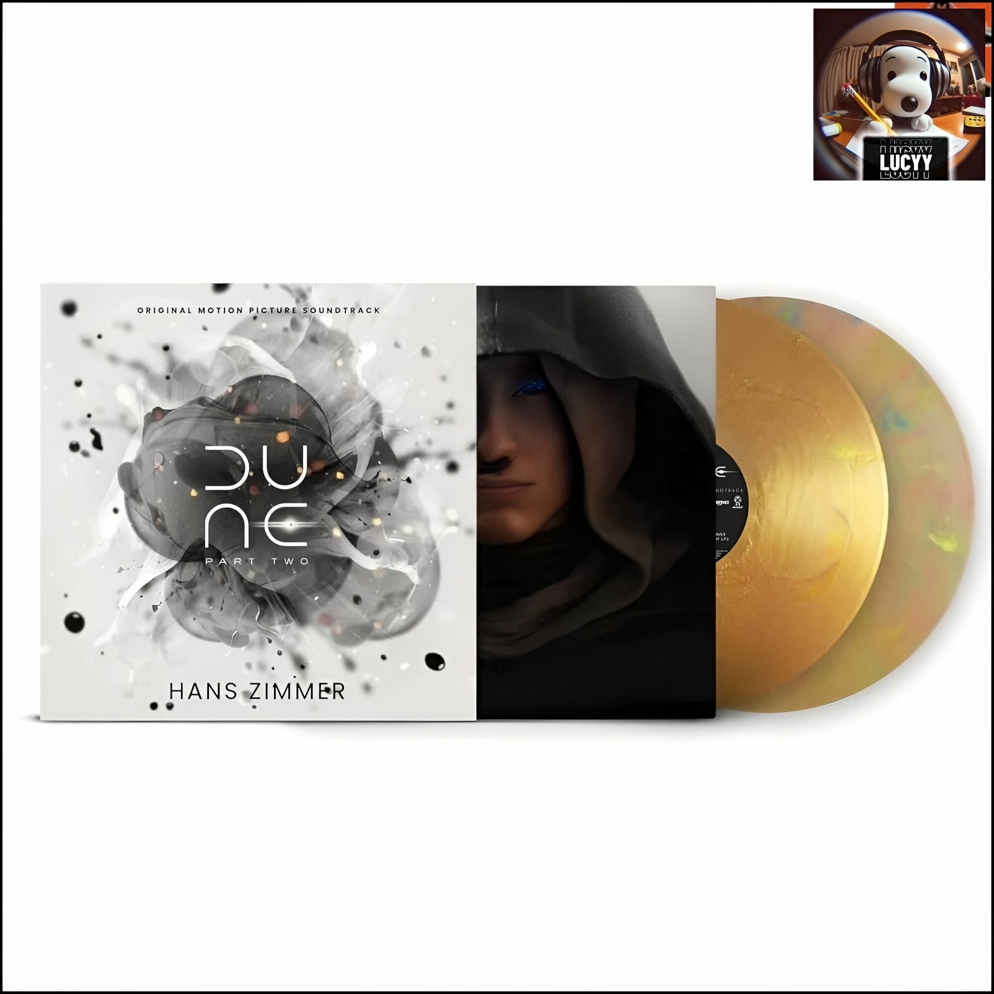 Виниловая пластинка OST Hans Zimmer Dune: Part Two (2LP)Limited edition, gold, brown