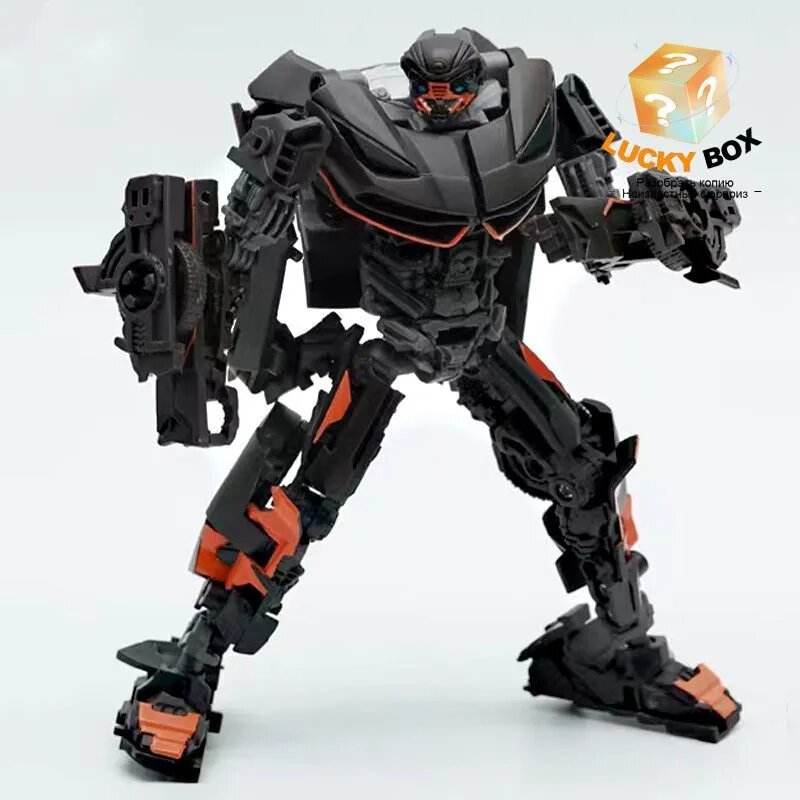 Трансформер Decepticon автомобилем игрушка робот трансформируется в машину с оружием для детей от 5 лет — фото 1