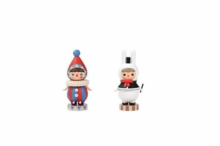 POP MART Pucky Circus Мистические боксы, Confirmed-Poké Joker+Bunny Magician (Open)