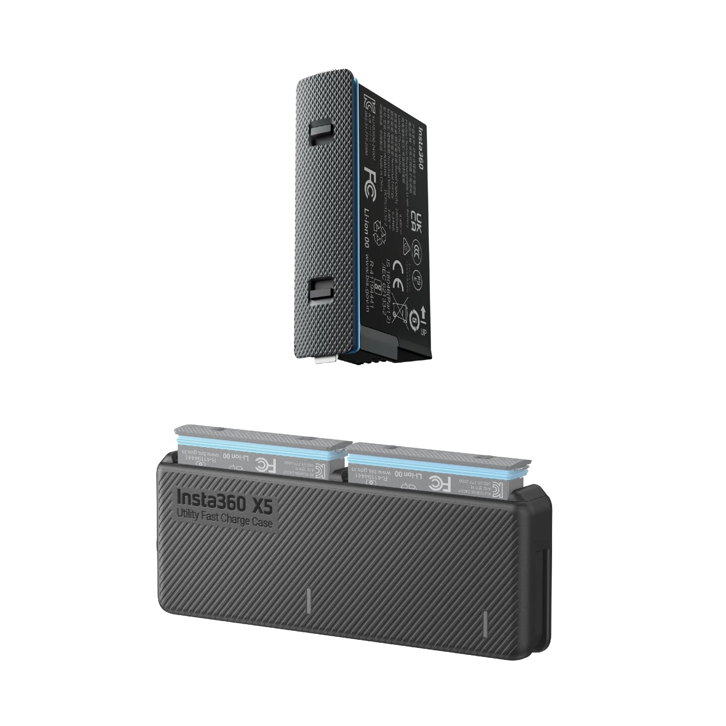 Аккумулятор Insta360 X5 2400mAh Battery, Новое - оригинальное 1 аккумулятор + Charge Hub
