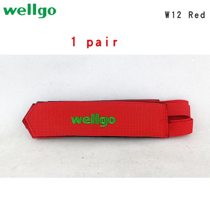 Wellgo Нейлоновые педали для велосипеда Красный, red 1 pair
