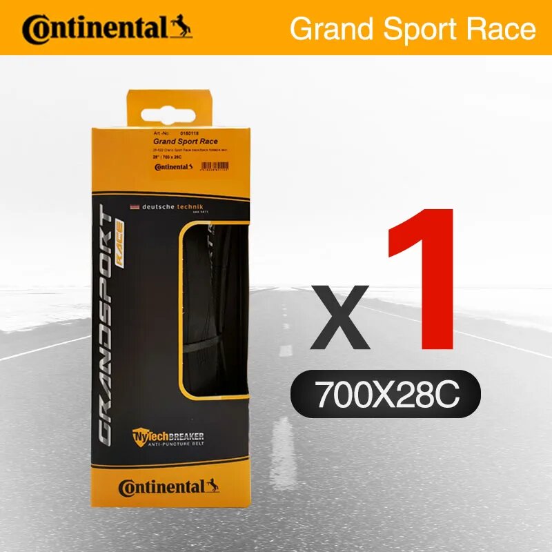 Continental Ultra Sport III & Grand Sport Race черные желтые складные шины для Grand 28C 1pcs