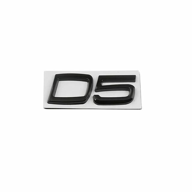Эмблема-наклейка Volvo D2 D3 D4 D5 D6 D7 8,3x3,3 см для заднего багажника и выхлопа — для XC60 XC90 V70 S60 C30