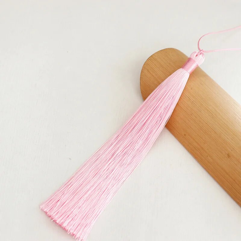 Розовая кисточка из полиэстера 15 см, Цвет: 5PC