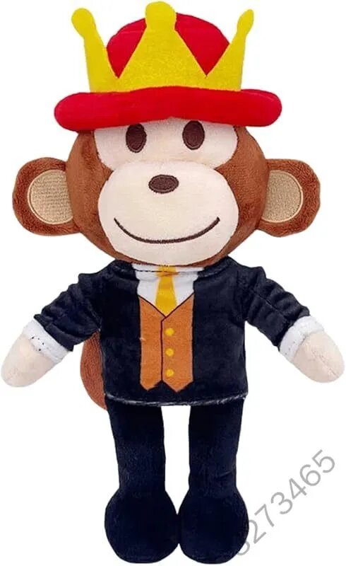 Мягкая игрушка Paul Frank обезьяна в костюме короля плюшевая мягкая игрушка 30см