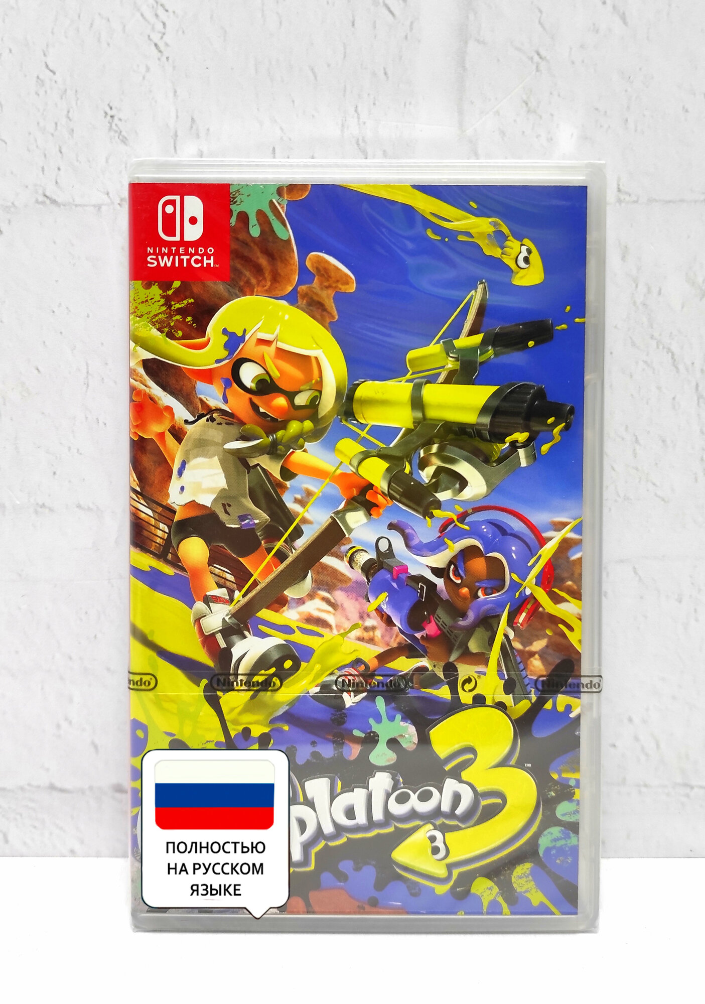 Splatoon 3 Полностью на русском Видеоигра на картридже Nintendo Switch